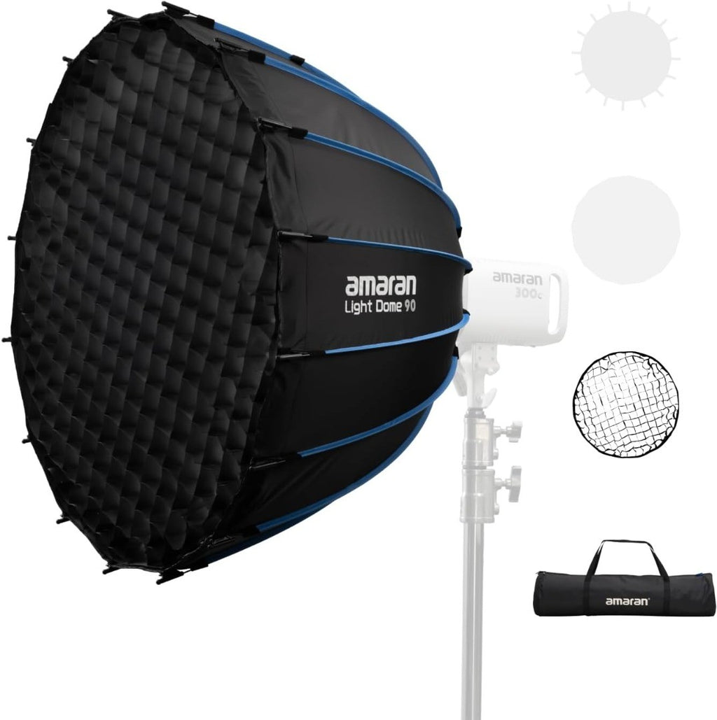 AMARAN Light Dome 90 Circular Softbox Bowens Mount 90cm | Scope Online ...
