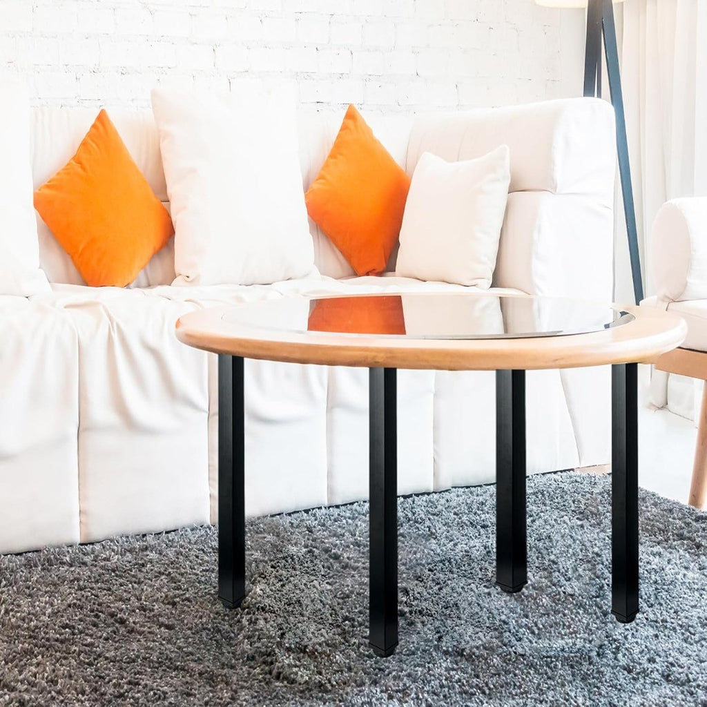 Set of 4 Coffee Table Legs 50cm Black | Scope Online Charity Shop