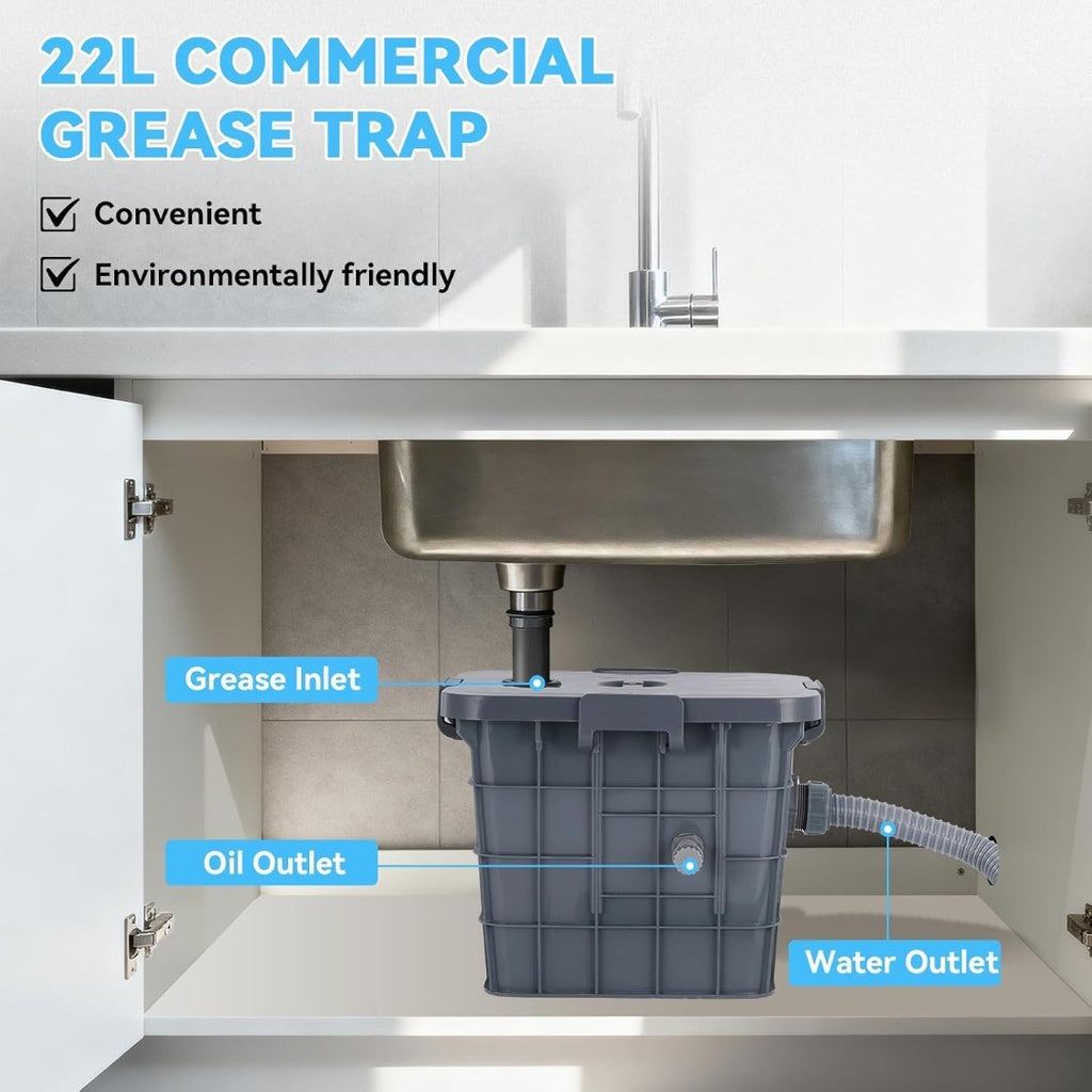 Commercial Grease Trap Oil Separator Filter 22L | Scope Online Charity Shop