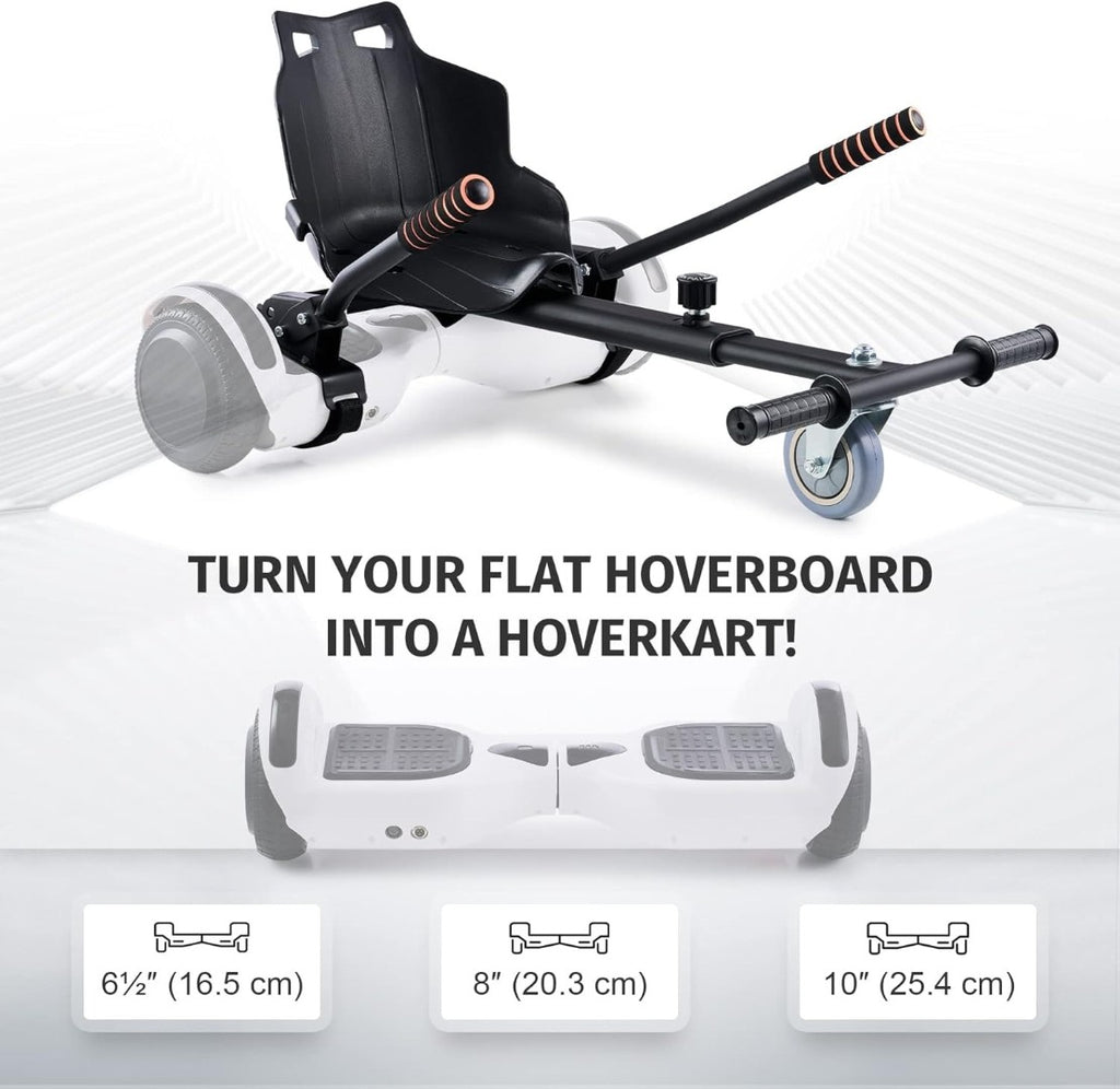 CO-Z Go Kart Attachment for Electric Hoverboard Black | Scope Online ...