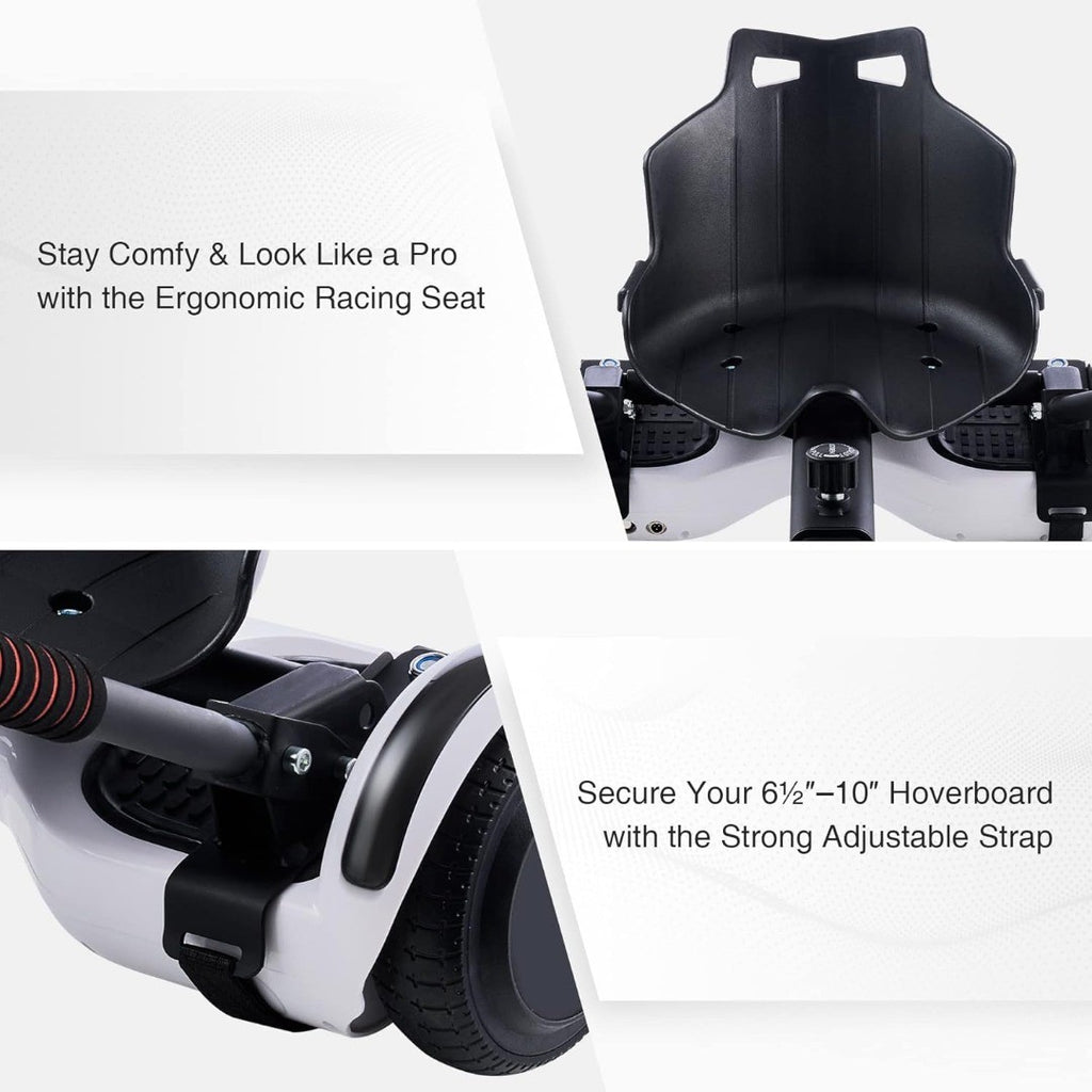 CO-Z Go Kart Attachment for Electric Hoverboard Black | Scope Online ...