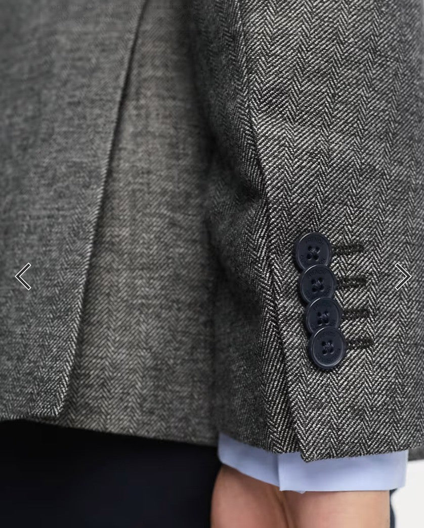 FRENCH CONNECTION Men's Herringbone Suit Jacket Grey | Scope Online ...