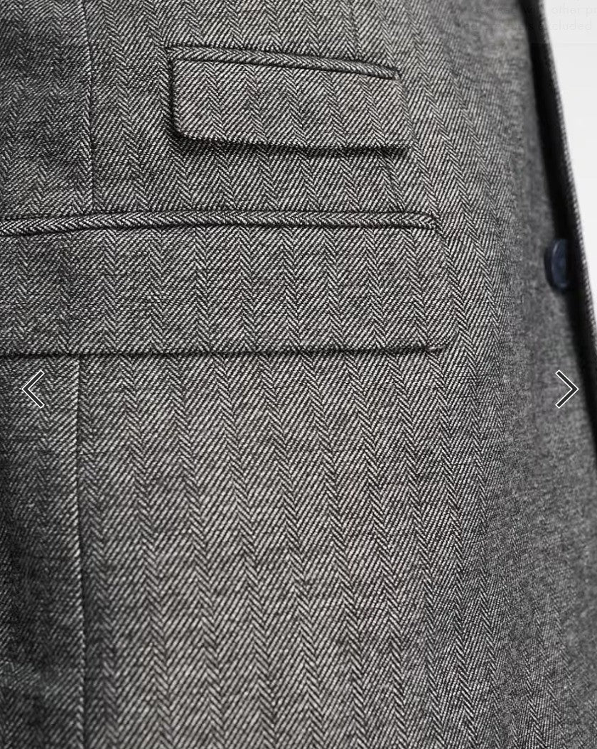 FRENCH CONNECTION Men's Herringbone Suit Jacket Grey | Scope Online ...