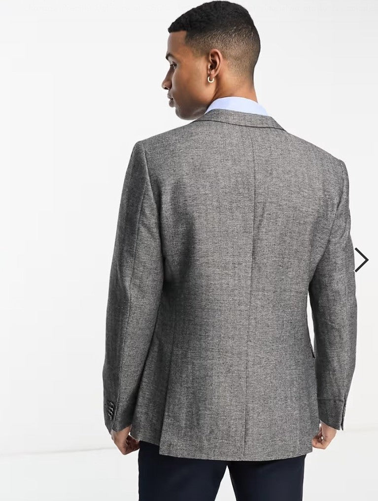 FRENCH CONNECTION Men's Herringbone Suit Jacket 38R Grey | Scope Online ...